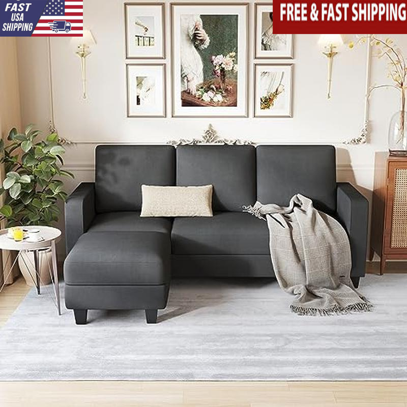 L shaped sectional for small space store