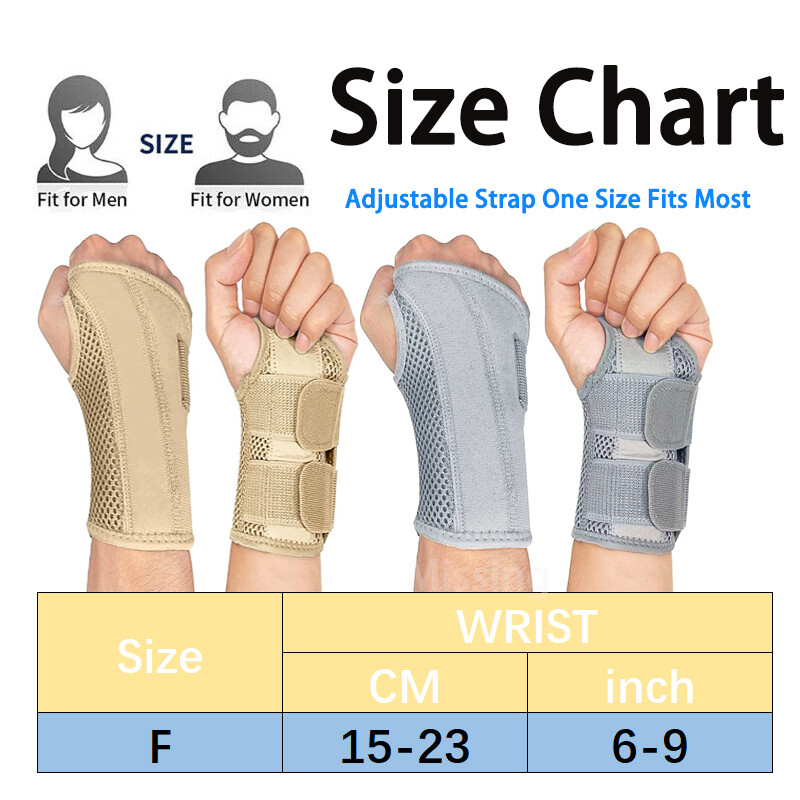 Wrist Support Hand Brace Straps Carpal Tunnel Splint Stabilizer ...