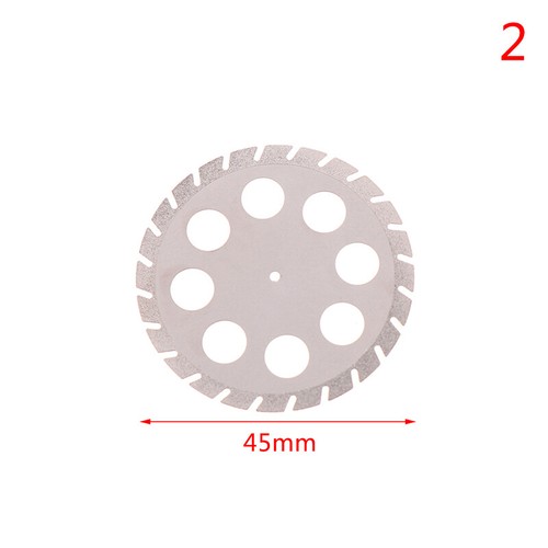 40/45mm Dental Lab Polishing Diamond Double sided Cutting Plaster Disc ...