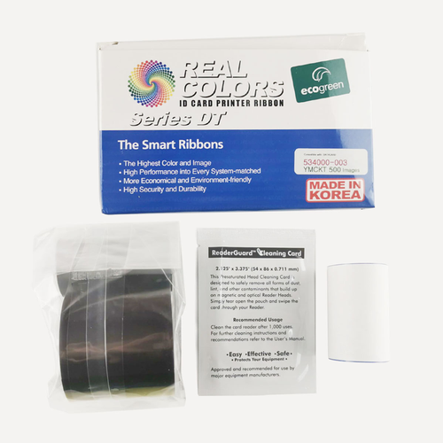 DATACARD PRINTER RIBBON YMCKT 500 Print -SP35/SP55/SP75/SD360/SD260 ...