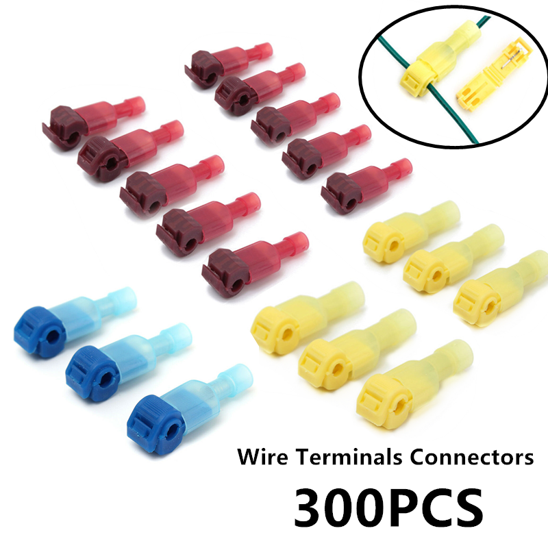 300X Schnellverbinder Sortiment Stromdieb Set Kabel-Verbinder ...
