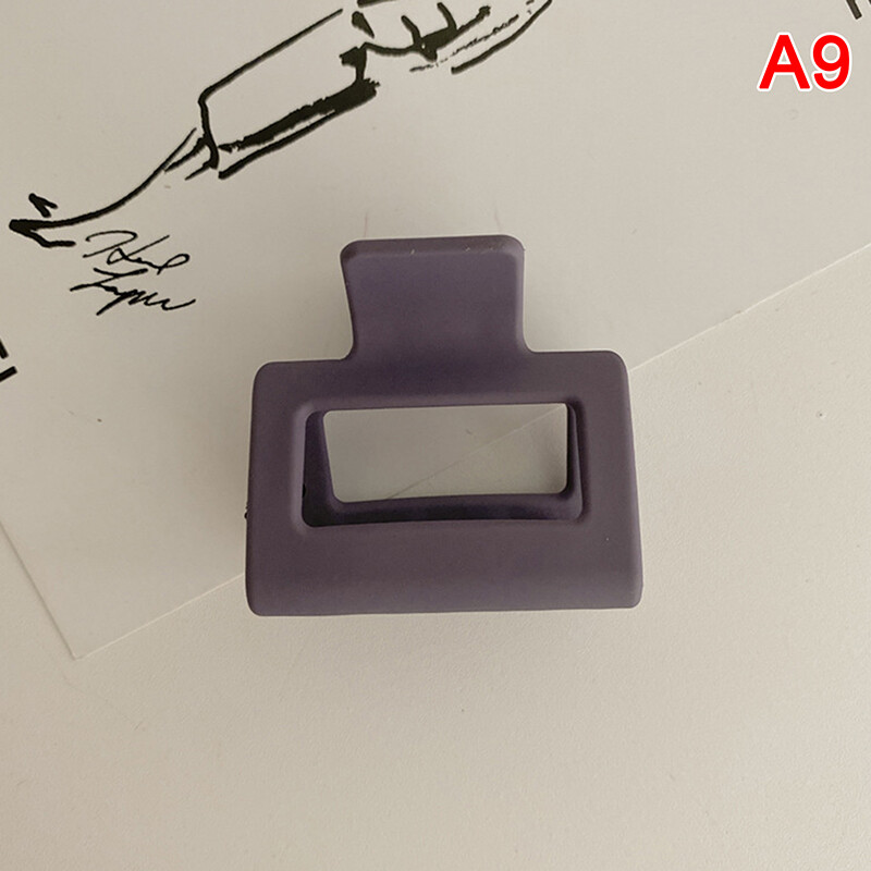 Korea Fashion Women Hair Claws Crab Clamps Charm Solid Small Size Hair ...