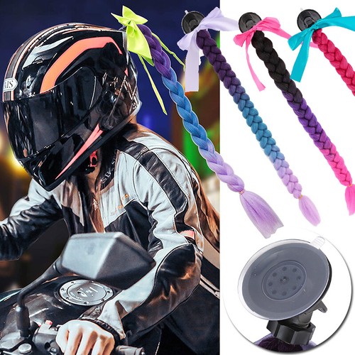 Helmet Braid Ponytail | Hot Freestyle Motorcycle