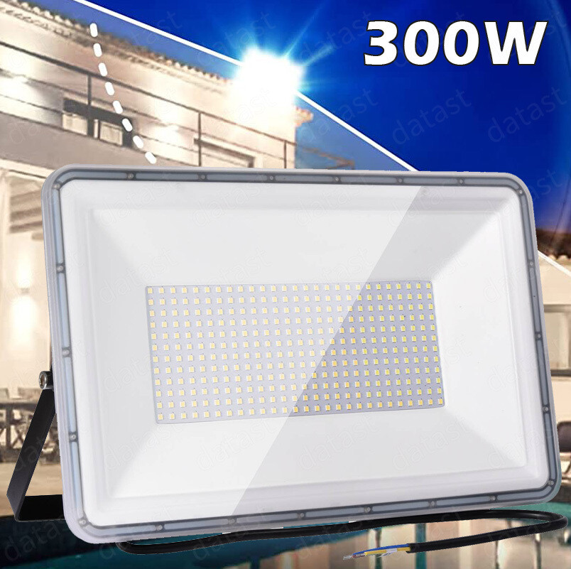 300W LED Flood Light Outdoor Security Spotlight Landscape Garden Yard ...