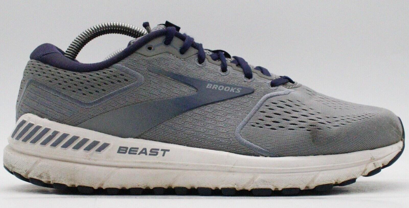 Size 9 - Brooks Beast 20 Gray - 110327-2E-491 for sale online | eBay