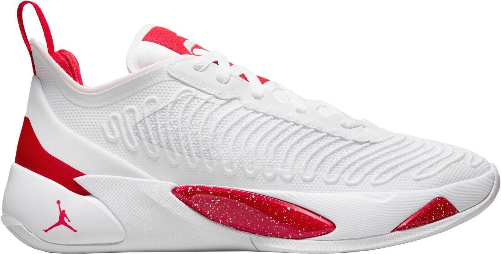 Size 10.5 - Jordan Luka 1 White Fire Red for sale online | eBay