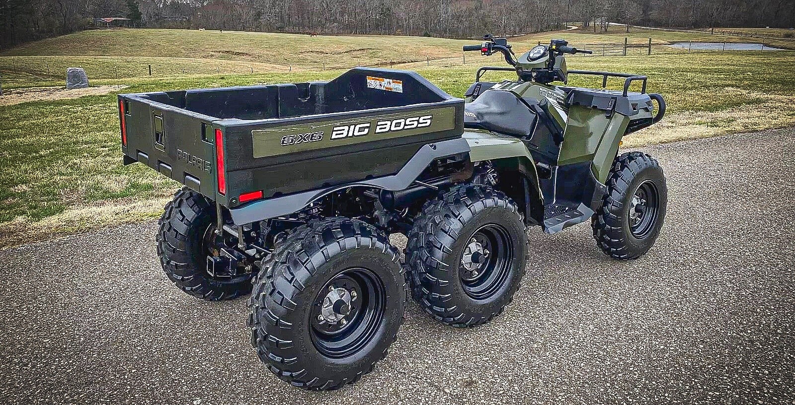 Polaris Sportsman Big Boss Is a Six-Wheeled Pack Mule