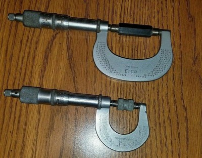 Micrometers - Craftsman Micrometer