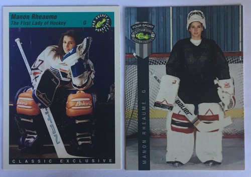 Manon Rheaume Hockey Cards