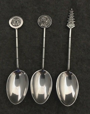 Souvenir Spoons - Hong Kong