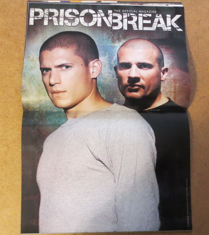 Купить Журнал Prison Break Magazine 1 Wentworth Miller & Dominic ...