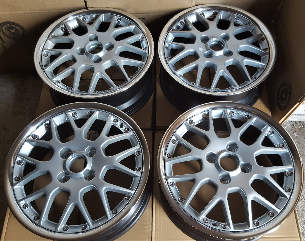 Original R15 BBS 2piece splits rims OEM Genuine VW alloy wheels | in ...