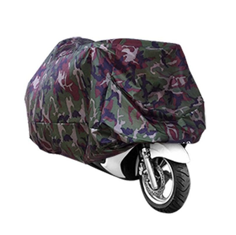 Motorcycle Waterproof Camouflage Rain Cover Motorbike Dust Proof XXL ...