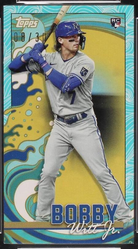 2022 Topps Rip - Mini Bobby Witt Jr. #MRIP-BW Riptide /30 (RC) for sale ...