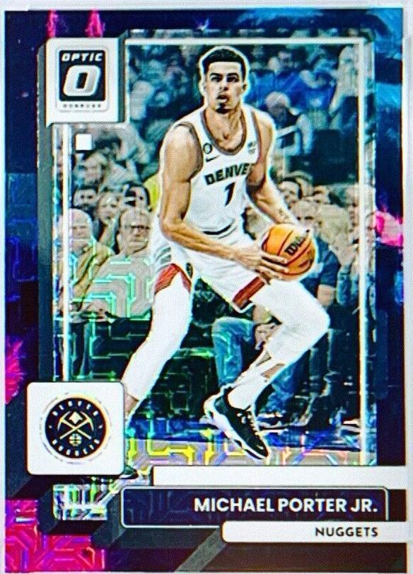 2022-23 Panini Donruss Optic - Choice Nebula Prizm #5 Michael Porter Jr ...