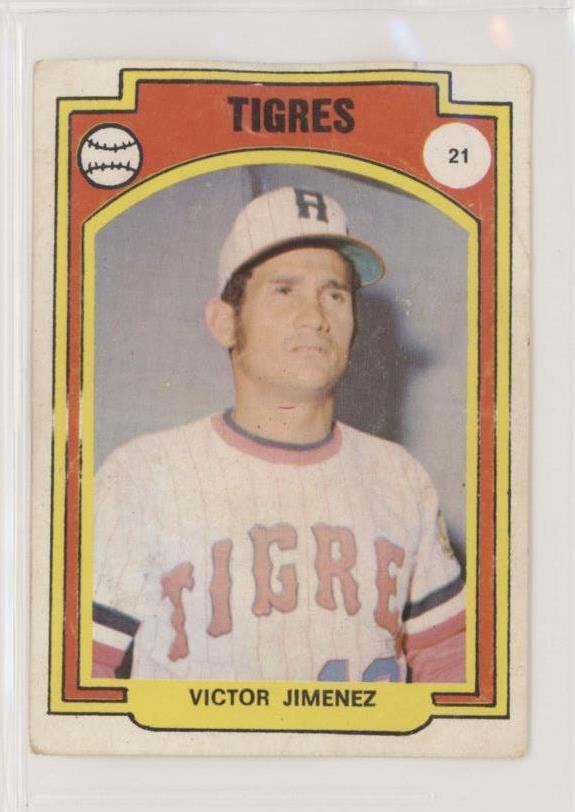 1972-73 Venezuelan Baseball Stickers - Victor Jimenez #21 (RC) for sale ...