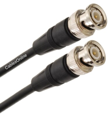 RG58A/U 50-Ohm Quality BNC Antenna/Network Coaxial Cable
