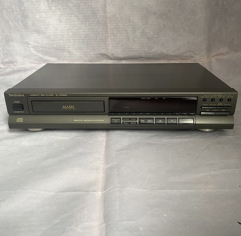 Technics Compact Disc Player SL-PG360A with MASH Digital Stereo | in ...