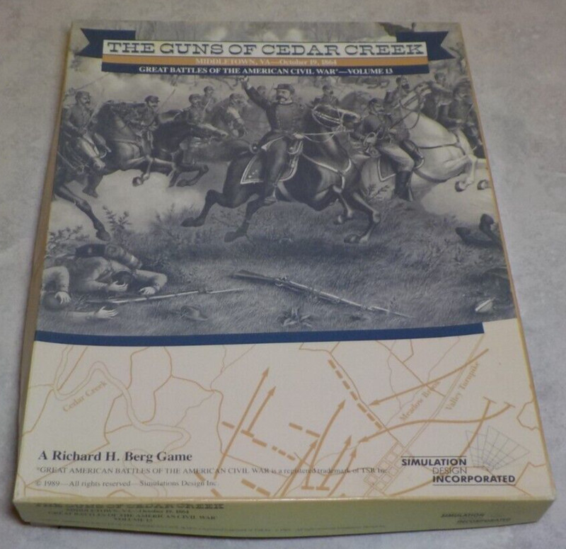 The Guns of Cedar Creek (1989) Board Game – Board Game Guys