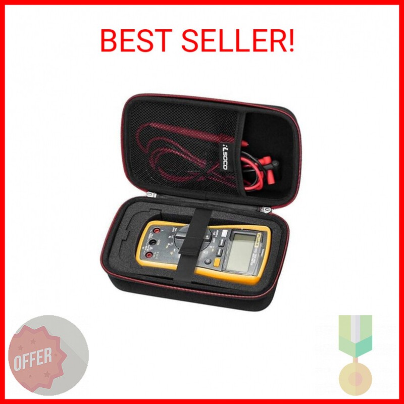 RLSOCO Carrying case for Fluke 117/115/116/114/113/177/178/179/233 ...