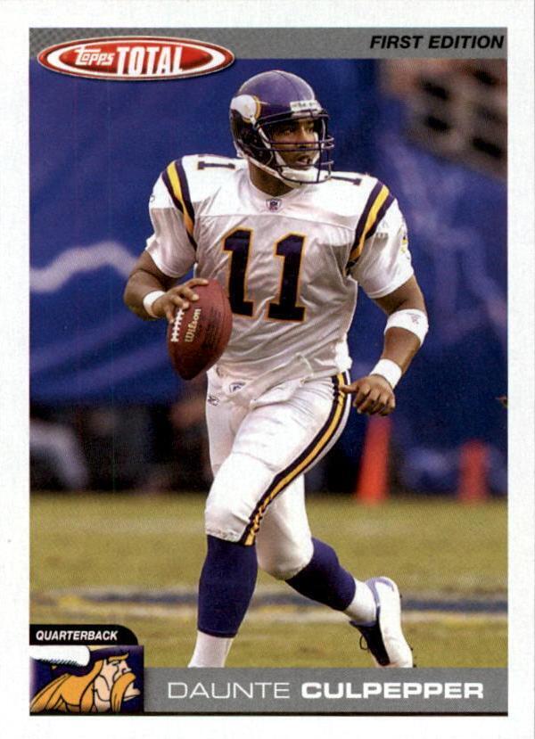 2004 Topps Total - Daunte Culpepper #175 First Edition for sale online ...