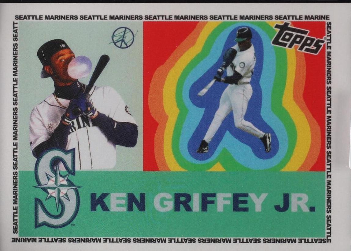 2021 Topps Project 70 - 1960 Topps Baseball Ken Griffey Jr #397 /1390 ...