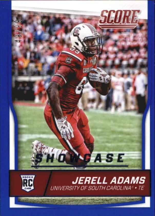 2016 Score - Rookies Jerell Adams #384 Showcase /99 (RC) for sale ...