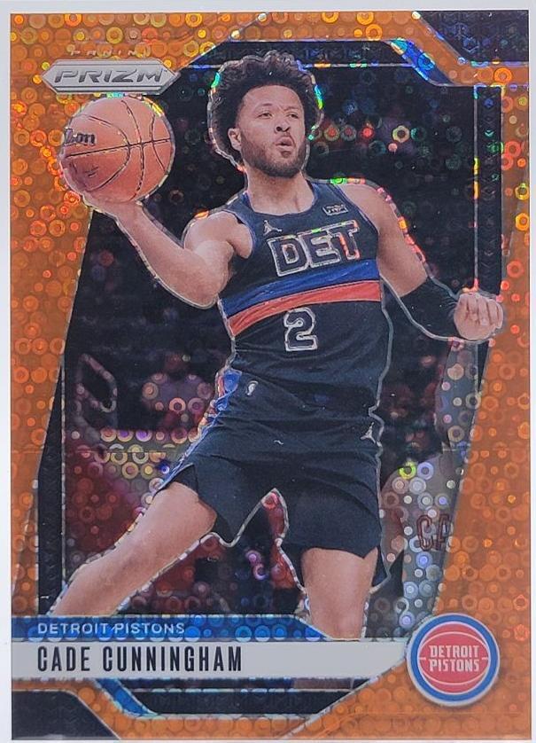 2024-25 Panini Prizm - Cade Cunningham #41 Fast Break Orange Prizm /125 ...