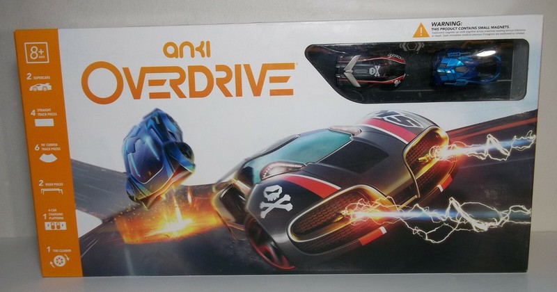 Anki Overdrive Starter Kit W/ Launch Speed Corner & Bank Turn Accessory ...