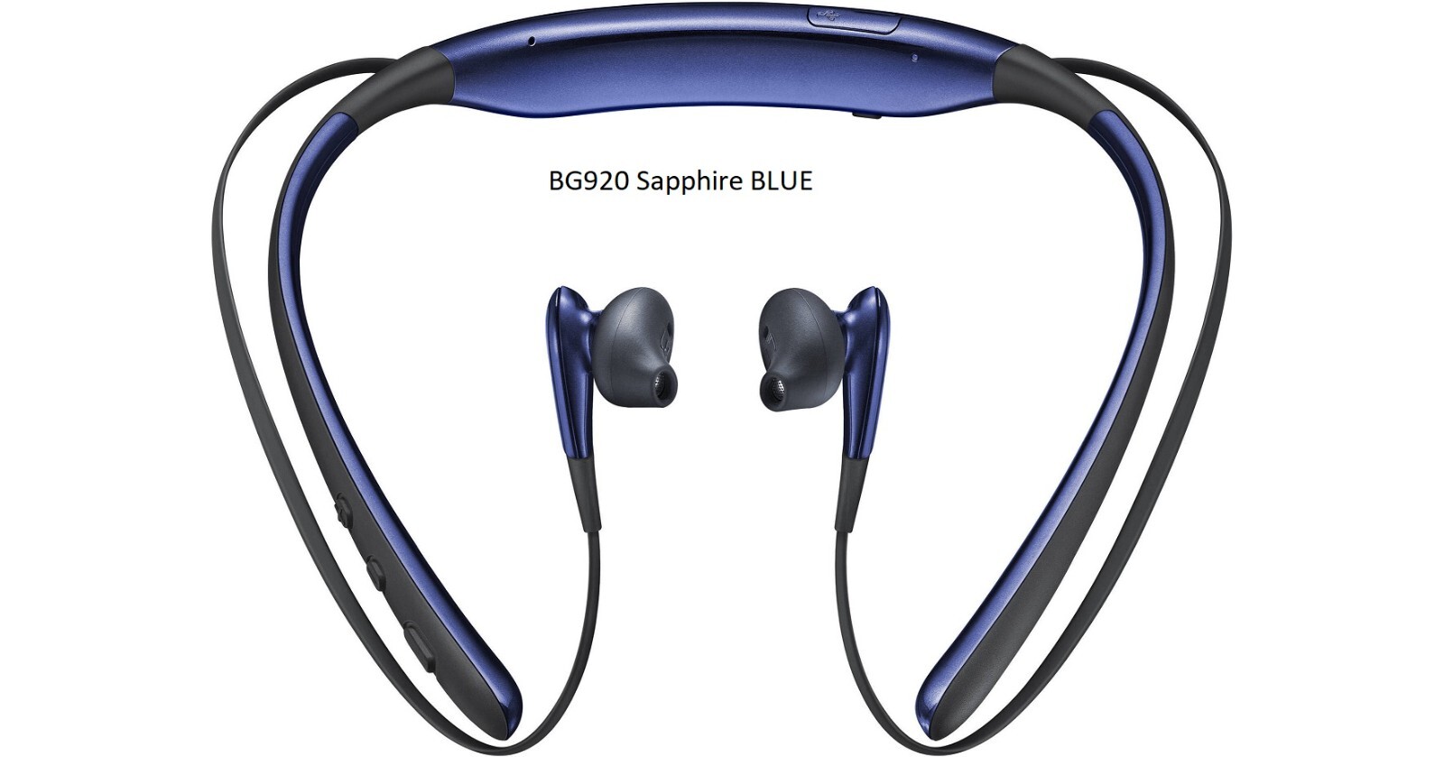 Samsung Level U Wireless Headphones In Ear Headset music earbuds BG920 Sapphire eBay