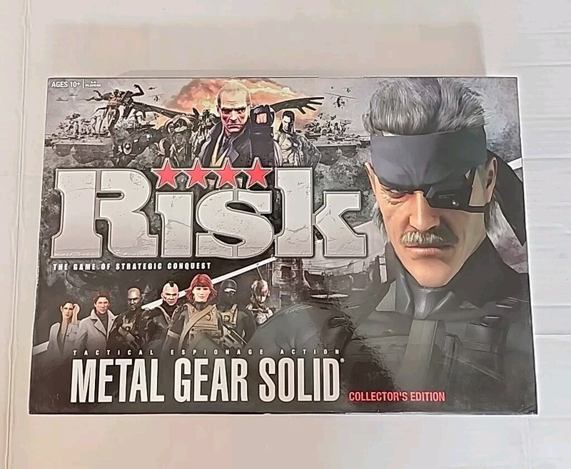 Risk: Metal Gear Solid (2011) Board Game – Board Game Guys
