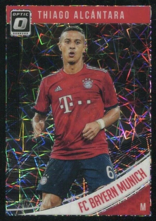 2018-19 Panini Donruss - Thiago Alcantara #20 Optic Black Velocity /25 for sale online | eBay