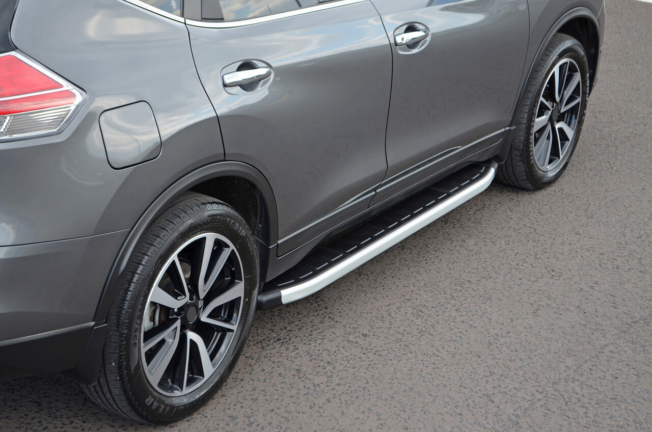Aluminium Side Steps Bars Running Boards To Fit Nissan X Trail 2014 2021