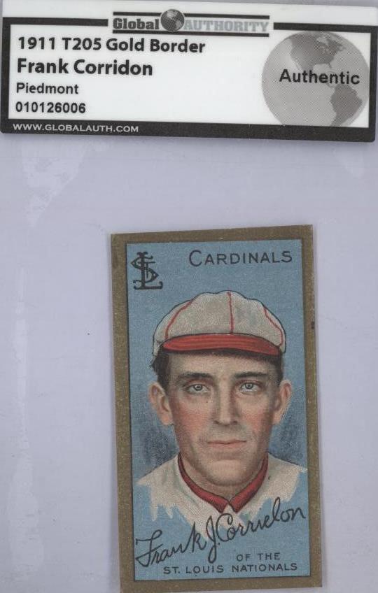 1911 T205 - Factory 25 Back Frank Corridon (RC) for sale online | eBay