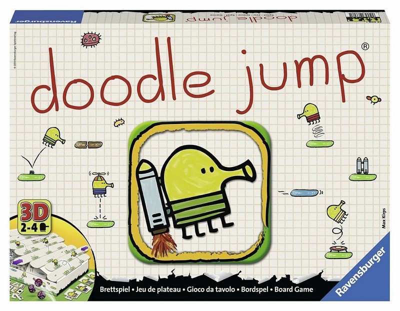 Doodle Jump (2013) Board Game – Board Game Guys