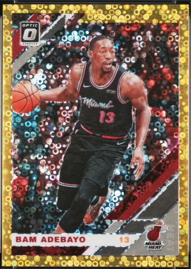 2019-20 Panini Donruss Optic - Bam Adebayo #41 Gold Fast Break Prizm /10 for sale online | eBay