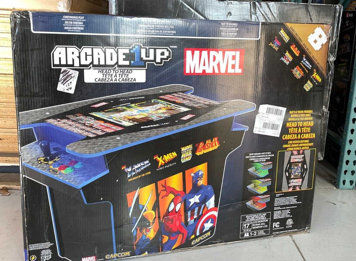 Arcade 1Up - Marvel vs Capcom Head-to-Head Arcade Table - 8GAMES - NEW | Pricetronic