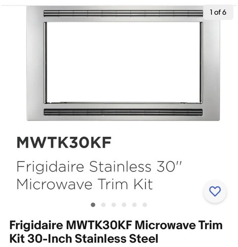 Frigidaire MWTK30KF Microwave Trim Kit 30-Inch Stainless Steel