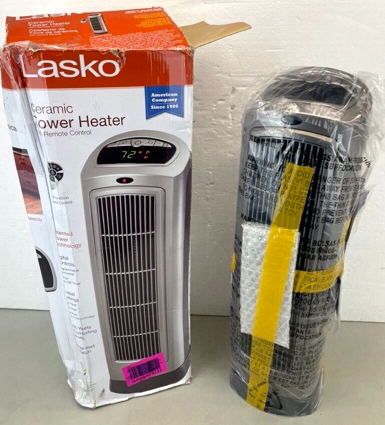 Remote *box Damage | Lasko 1500w Oscillating Ceramic Tower Space Heater Remote *box Damage | Lasko 1500w Oscillating Ceramic Tower Space Heater