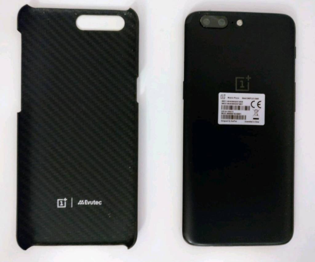 One Plus 5 A5000 Midnight Black 128GB 8GB Unlocked Android Dual Sim 5.5 ...