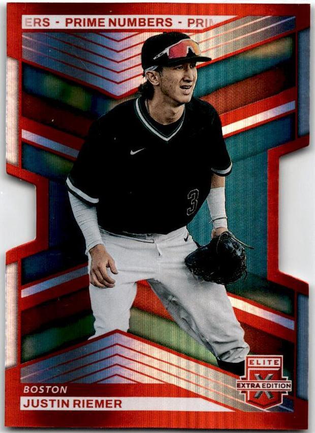 2023 Panini Elite Extra Edition - Justin Riemer #52 Prime Numbers A ...