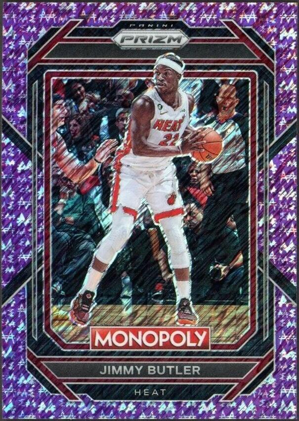2022-23 Panini Prizm Monopoly - Purple Money Shimmer Prizm #46 Jimmy ...
