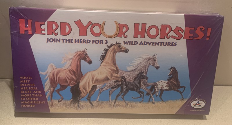 Herd Your Horses! (1993) Board Game – Board Game Guys