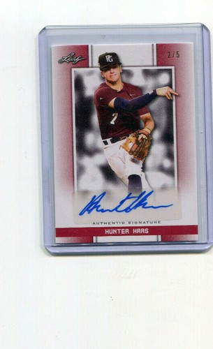 Hunter Haas Baseball Card Database - Newest Products will be shown ...