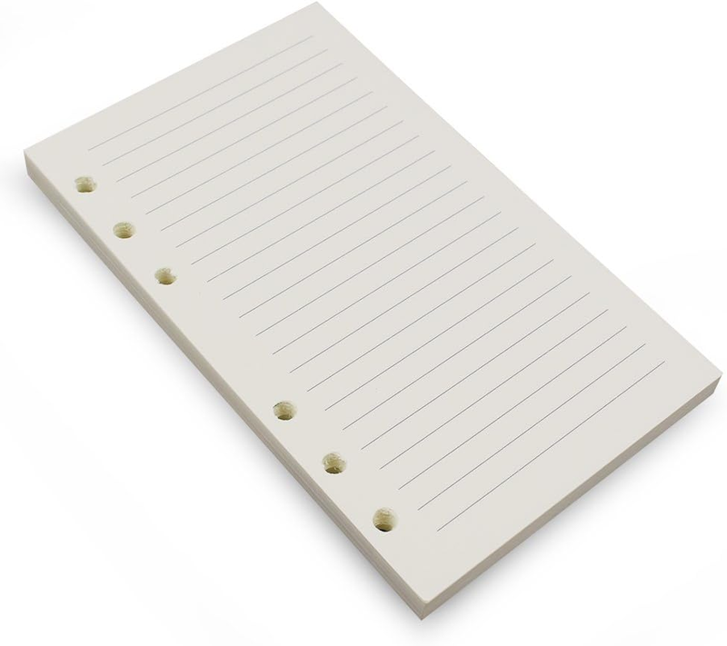 6-ring Binder Refills Zelten A6 Refill Paper Set - 160 Pages 4-in-1 ...