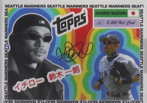 2022 Topps Project 100~Ichiro Suzuki #8 Base Card By J 2022 Topps Project 100~Ichiro Suzuki #8 Base Card By J
