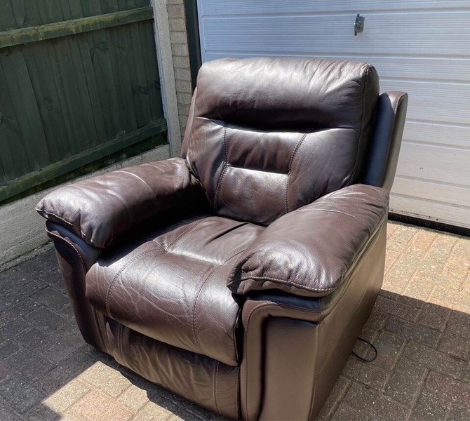 Dfs Leather Armchair for sale in UK | View 54 bargains
