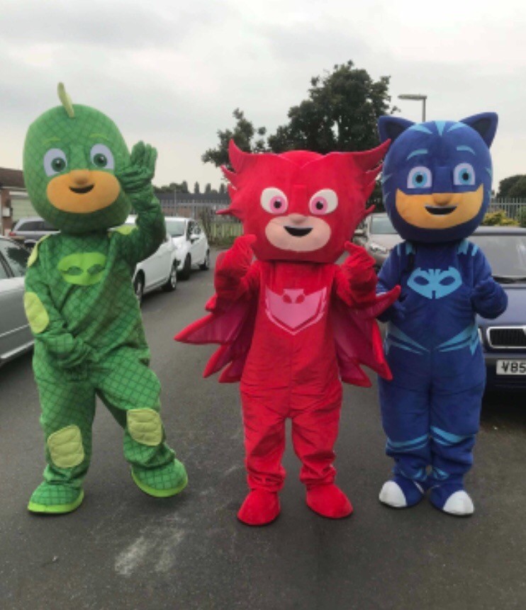 PJ Masks Mascot/Costume Hire Gekko, Catboy, Owlette and more | in ...
