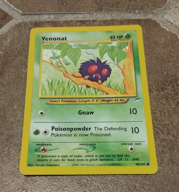 Venonat Pokemon Cards - Find Pokemon Card Pictures With Our Database ...