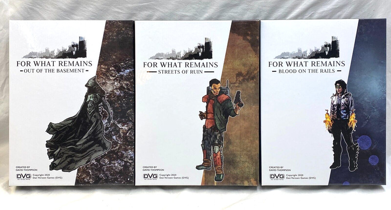 For What Remains: Out of the Basement (2020) Board Game – Board Game Guys